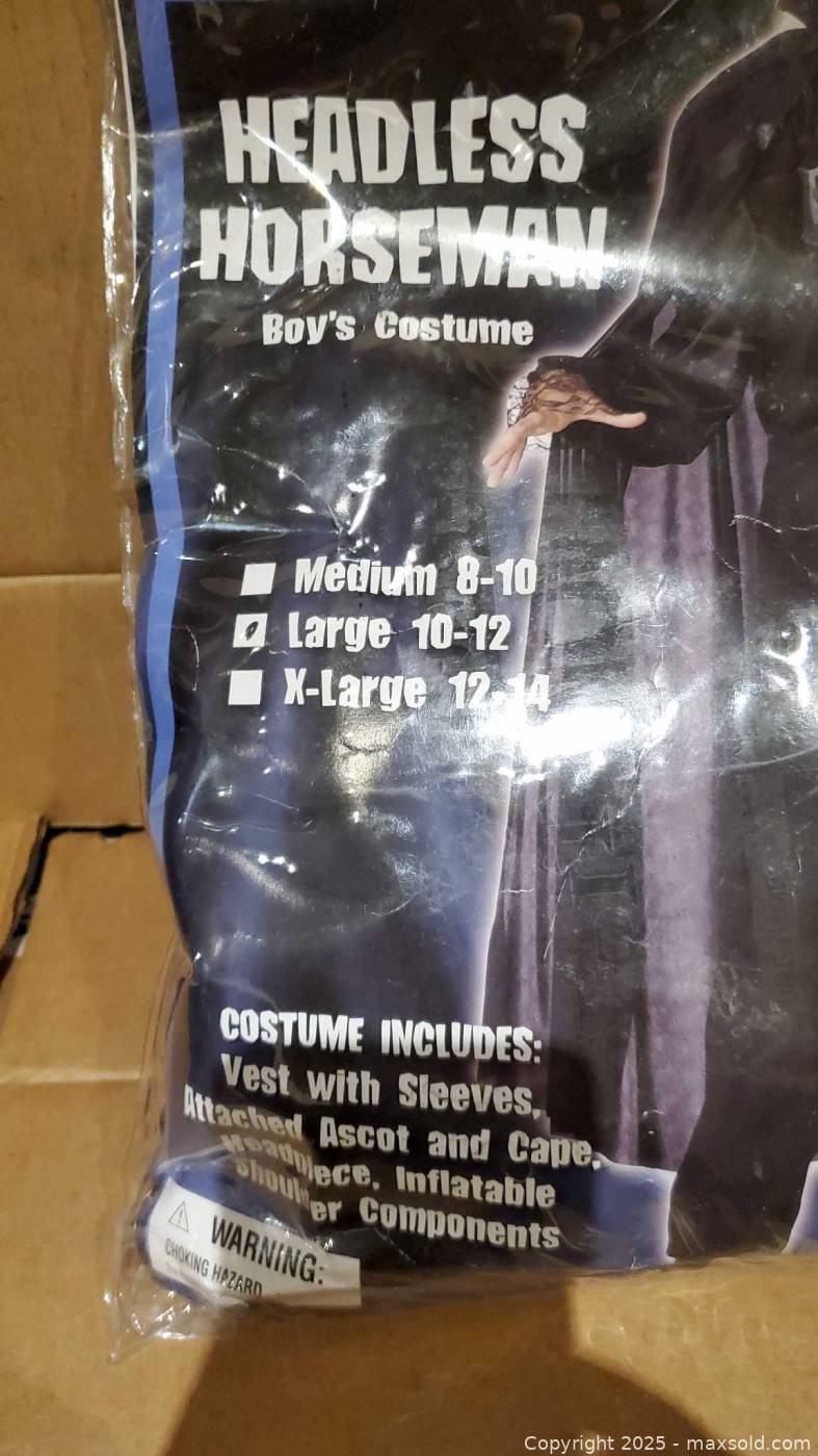 Spirit Headless Horseman Boy's Costume Large | Maxsold