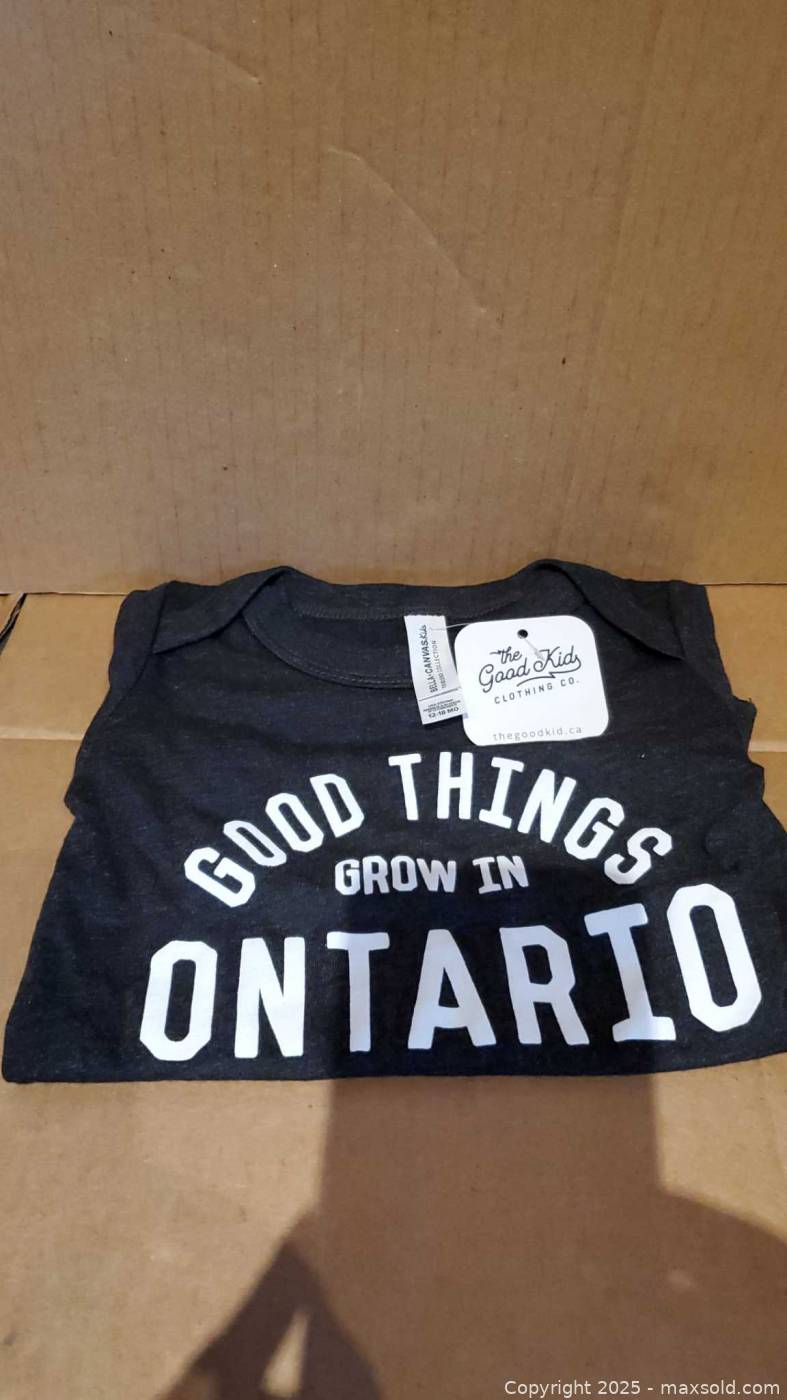 The Good Kids Clothing Co. Baby Onesie 12-18 mo | Maxsold