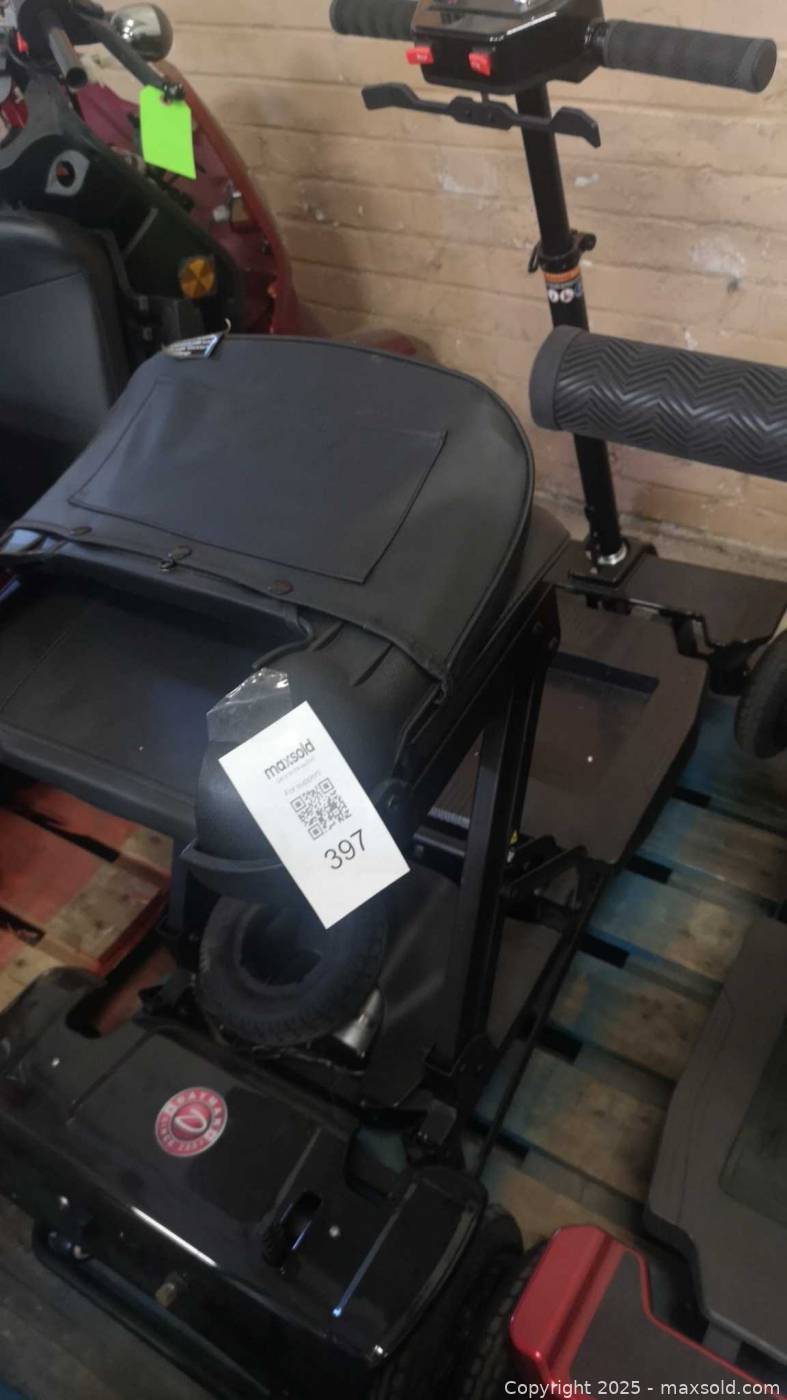 Three Daymak mobility scooters for parts | Maxsold