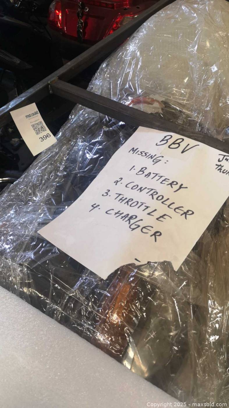 Daymak BBV mobility scooter and 3-wheel frame | Maxsold