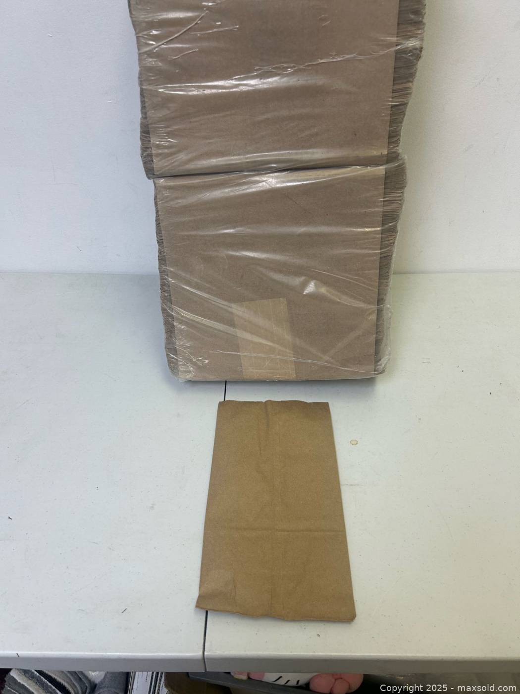 500 Plain Brown Paper Grocery Bags | Maxsold
