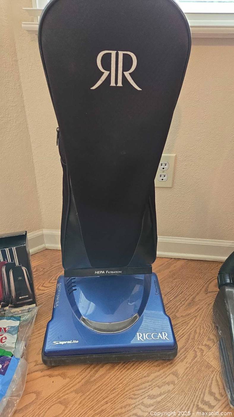 Riccar SupraLite & Vibrance Upright Vacuums, Royal Hand Vac With Hose ...