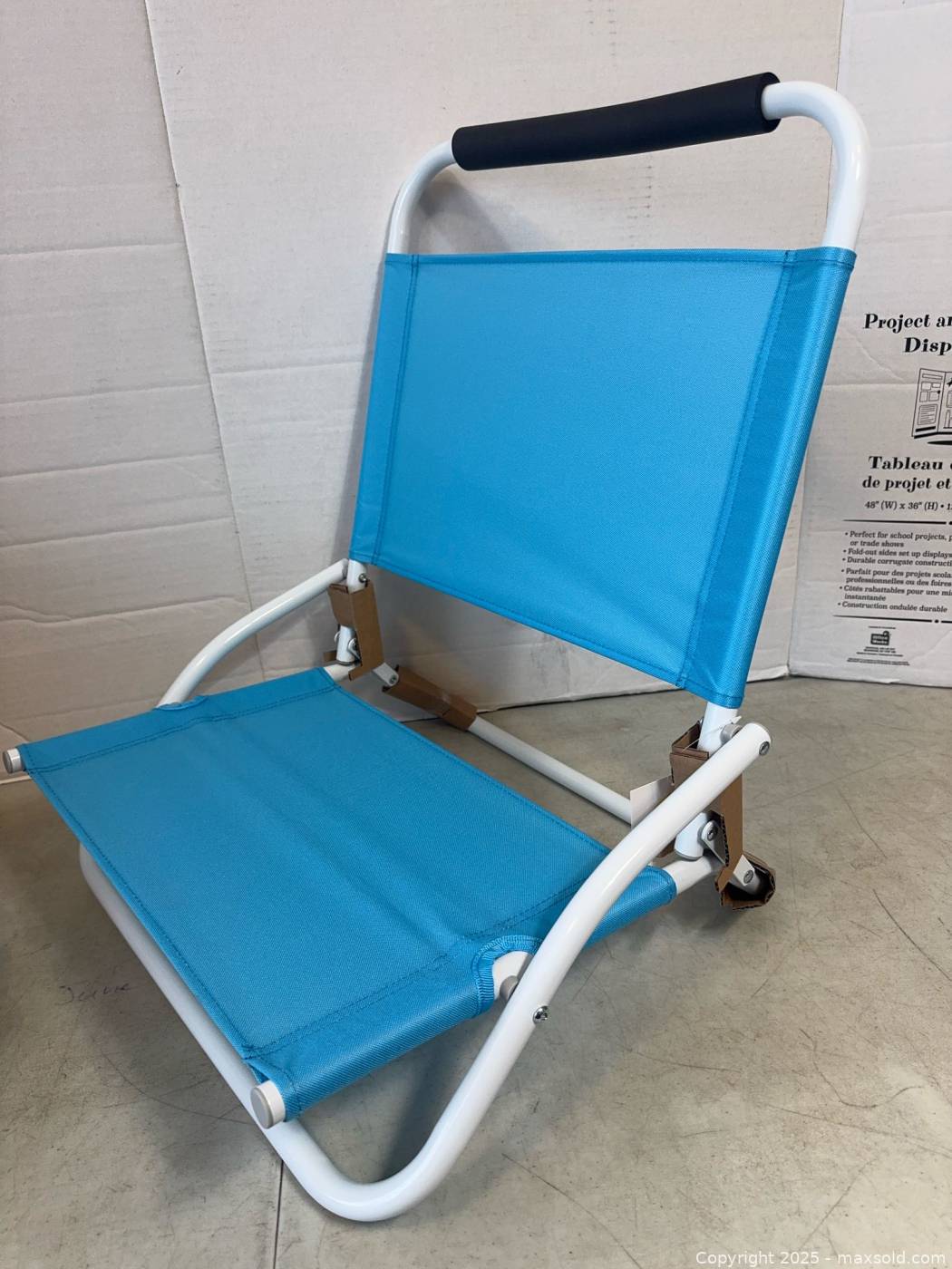 Sun Squad Low-Profile Folding Beach Chair | Maxsold