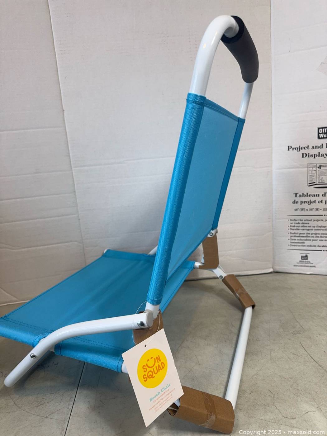 Sun Squad Low-Profile Folding Beach Chair | Maxsold