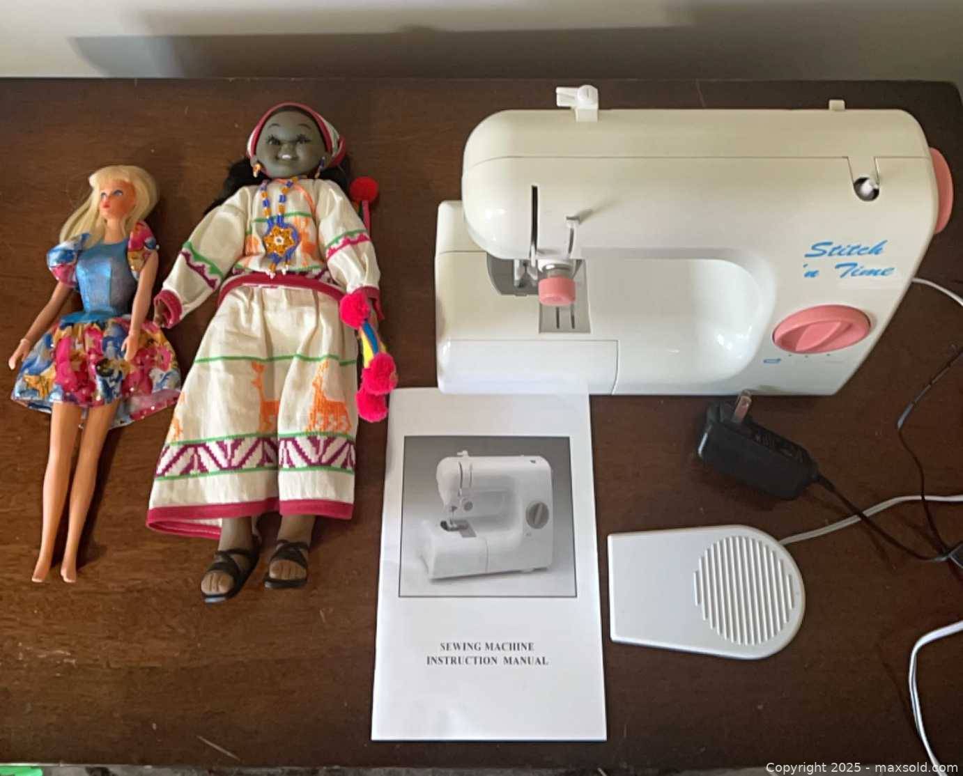 Vintage Barbie, Mexican Doll, Stitch in Time Toy Sewing Machine | Maxsold