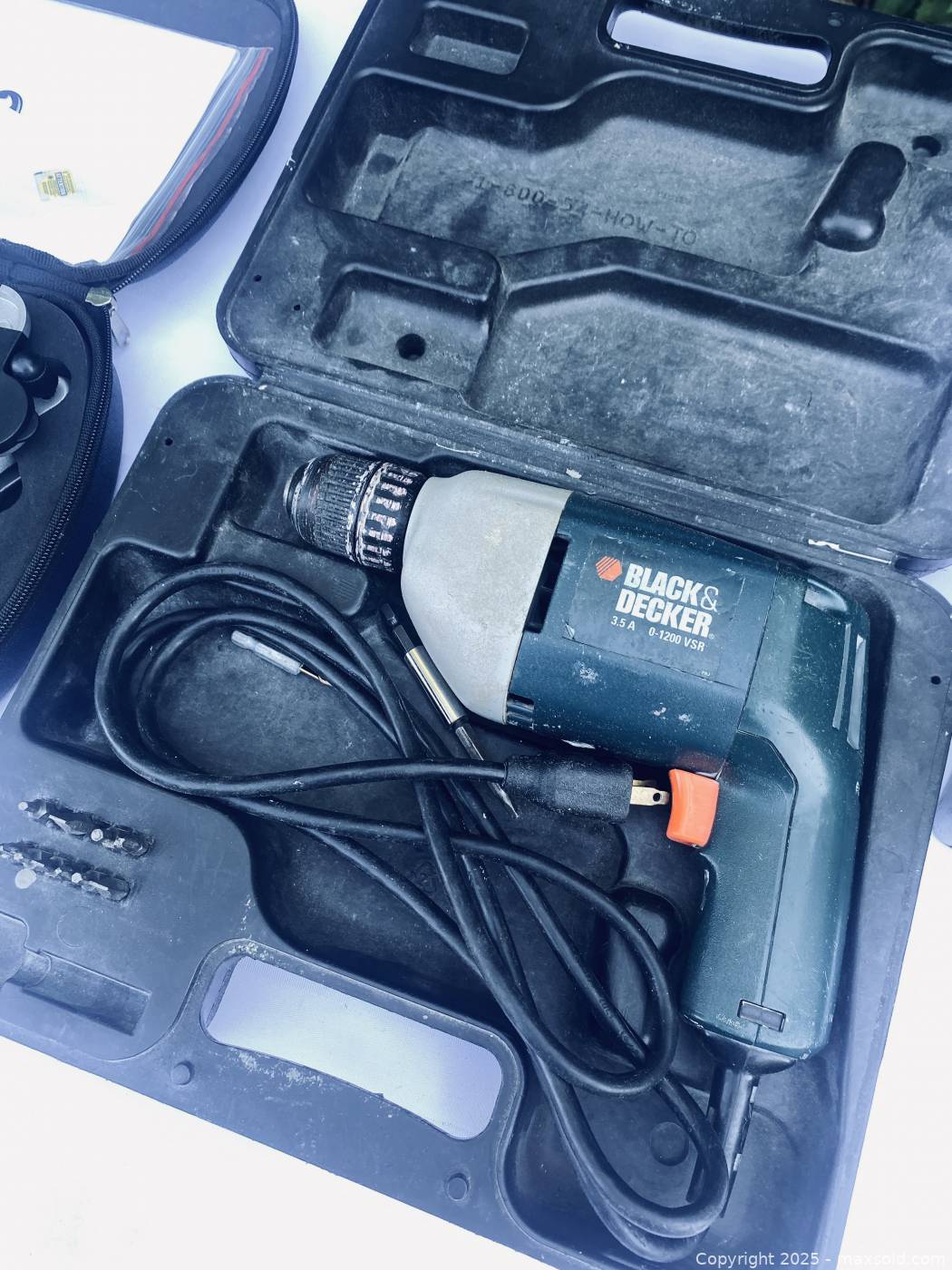 Black & Decker 3.5A Drill, Mastercraft Laser Level, 39-Piece Ratchet ...