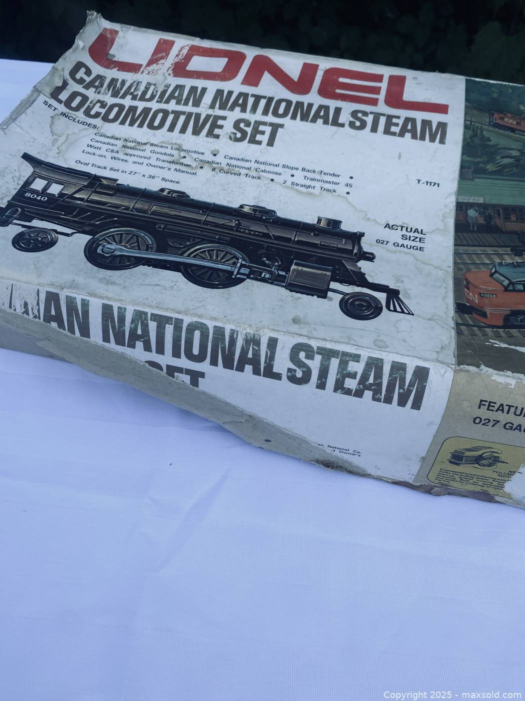 Vintage Lionel Canadian National Steam Locomotive Train Set | Maxsold