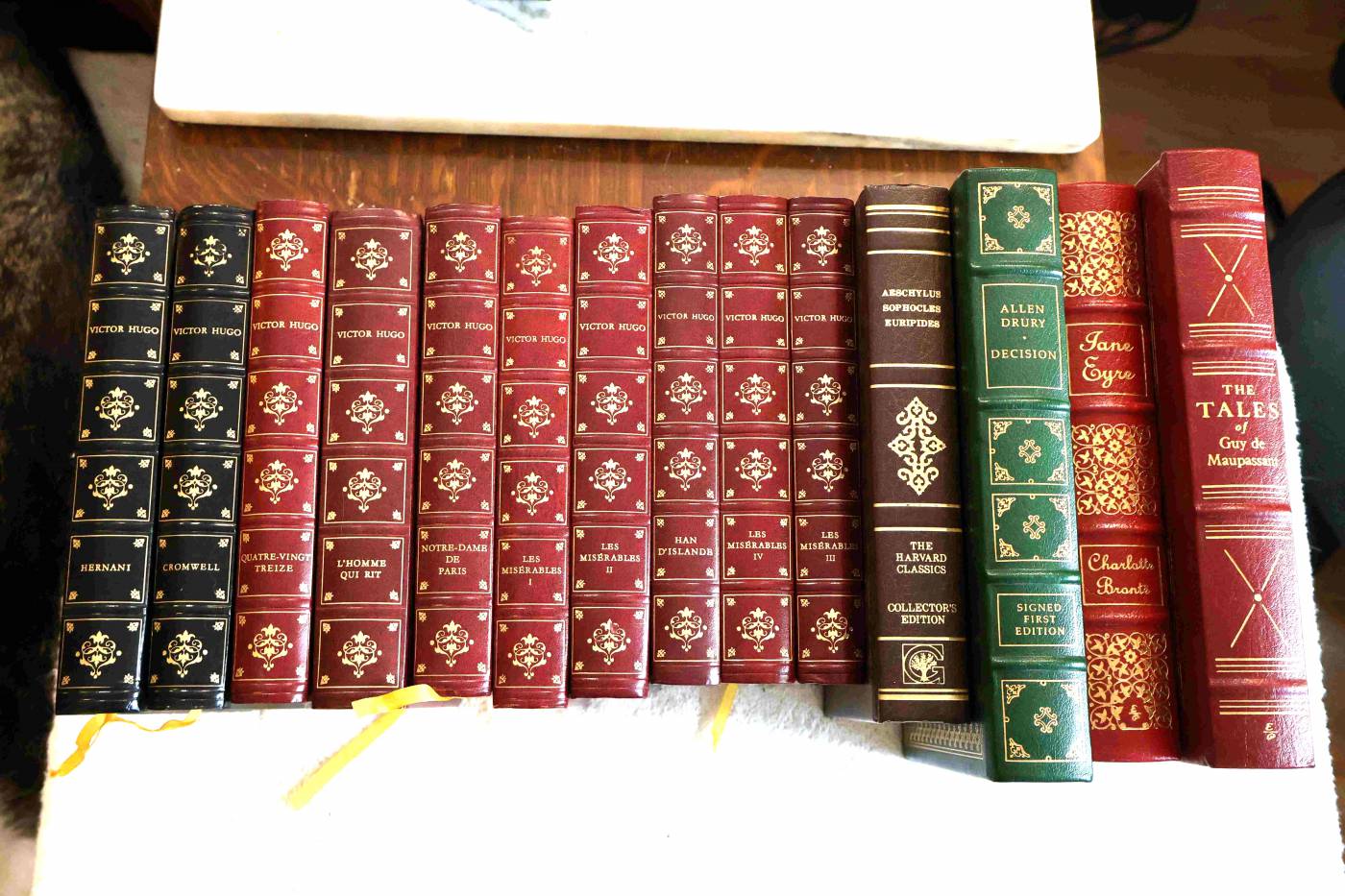 15 Leather-Bound Classic Books | Maxsold