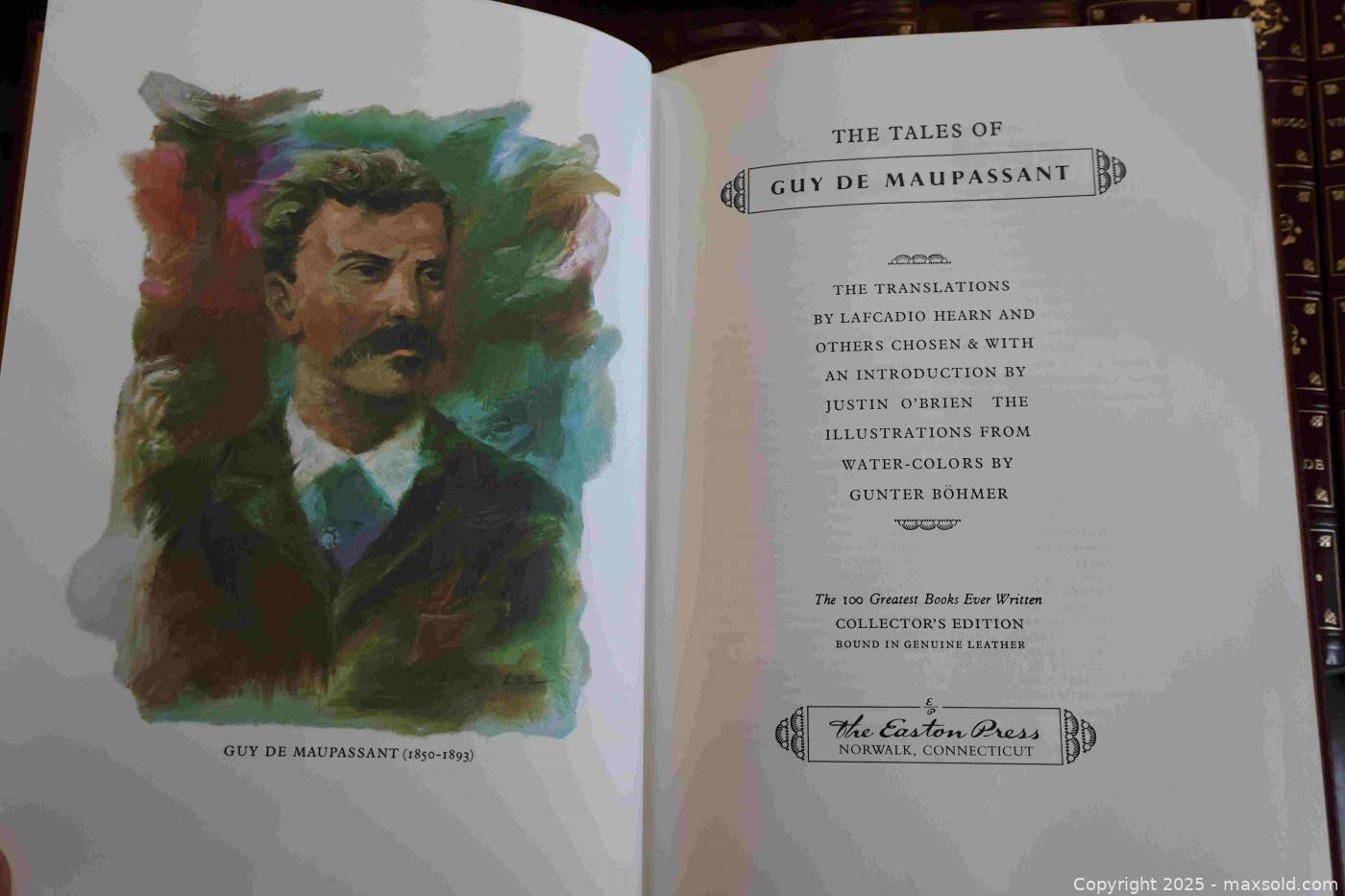 15 Leather-Bound Classic Books | Maxsold