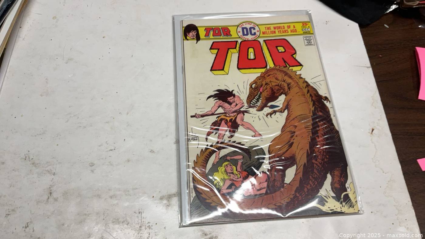 1975 DC Tor comic book issue #4 | Maxsold