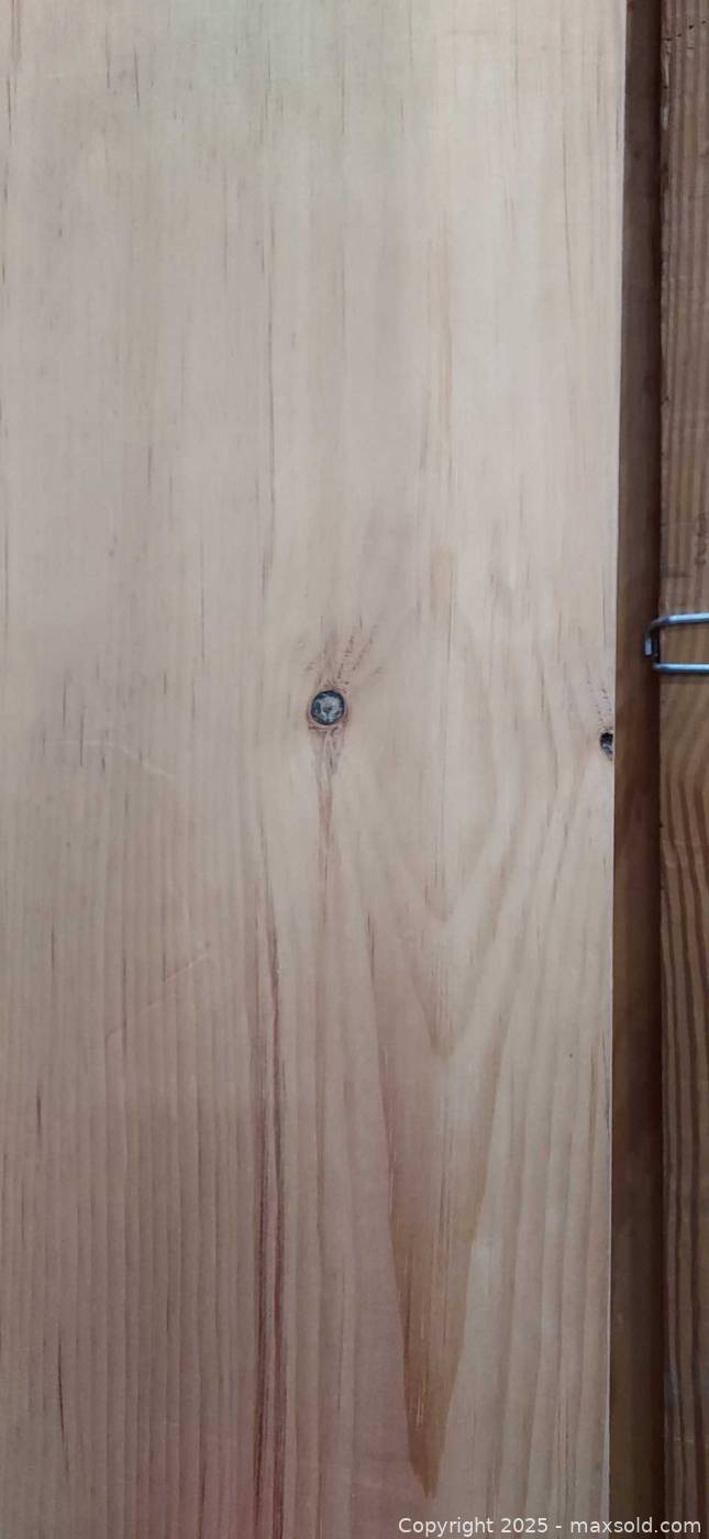Large pine project board 115" x 12" | Maxsold
