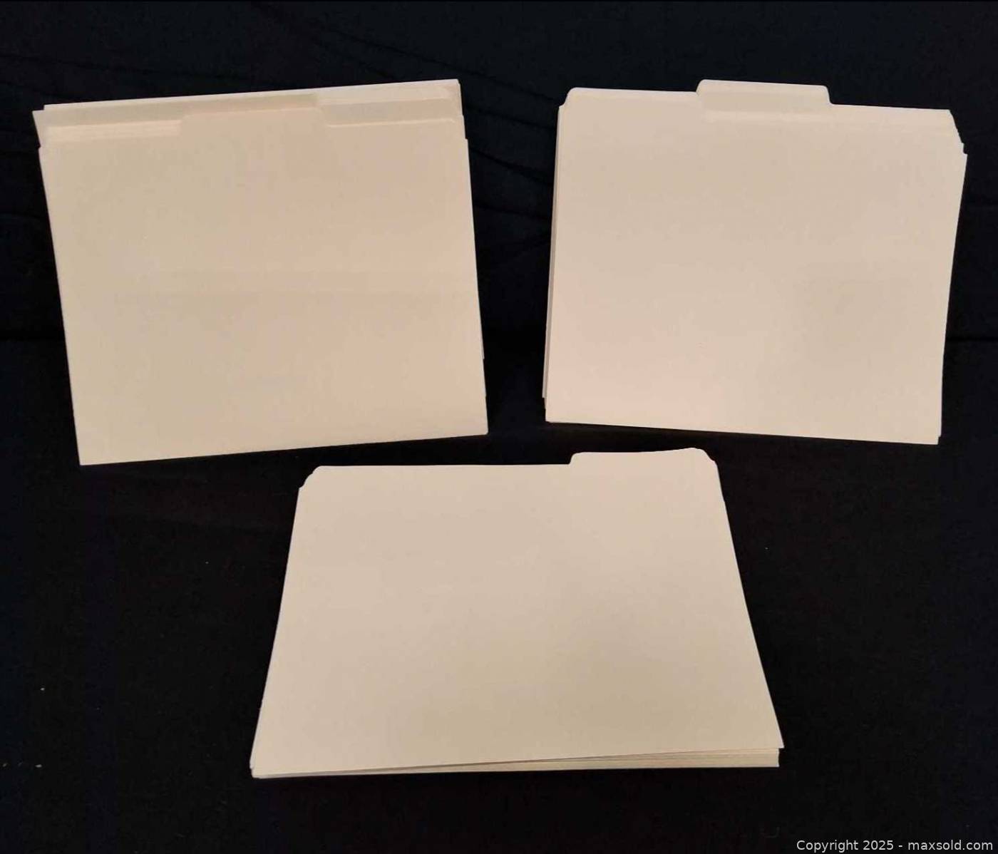 Letter-Size Manila File Folders | Maxsold