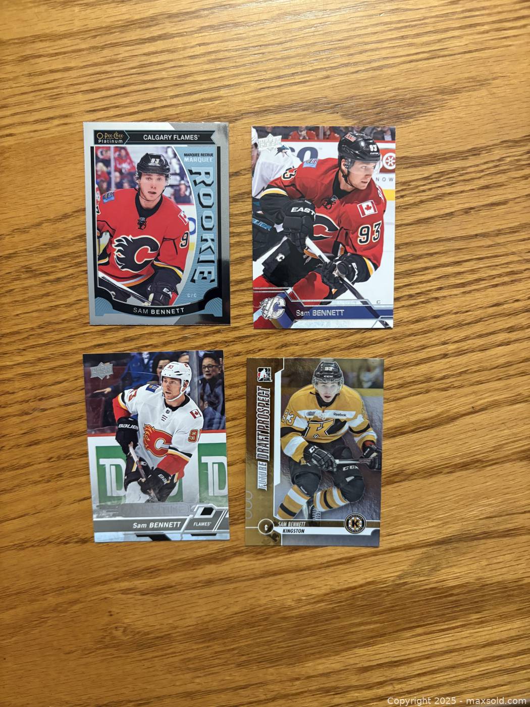 Sam Bennett hockey rookie cards, 4 | Maxsold
