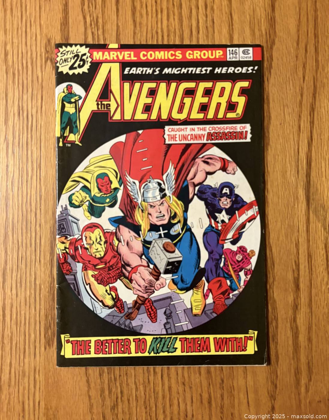 Marvel The Avengers comic issue 146 | Maxsold