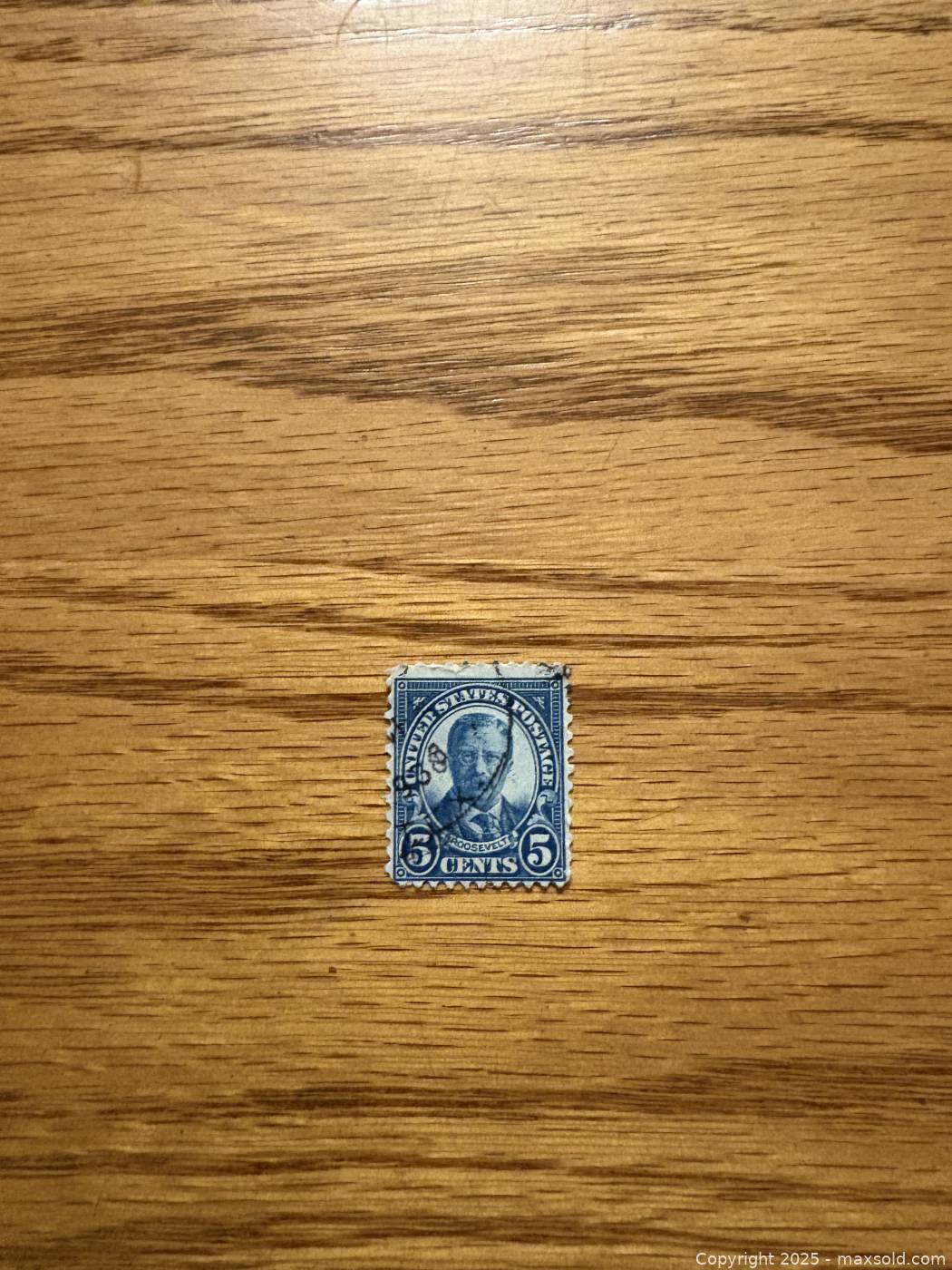 Theodore Roosevelt 5 cent postage stamp | Maxsold