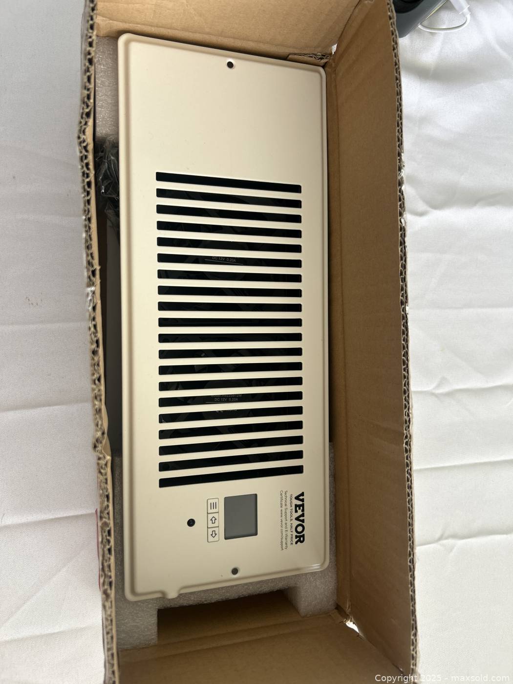 VEVOR HAB-412W 4" x 10" HVAC Register Booster Fan | Maxsold