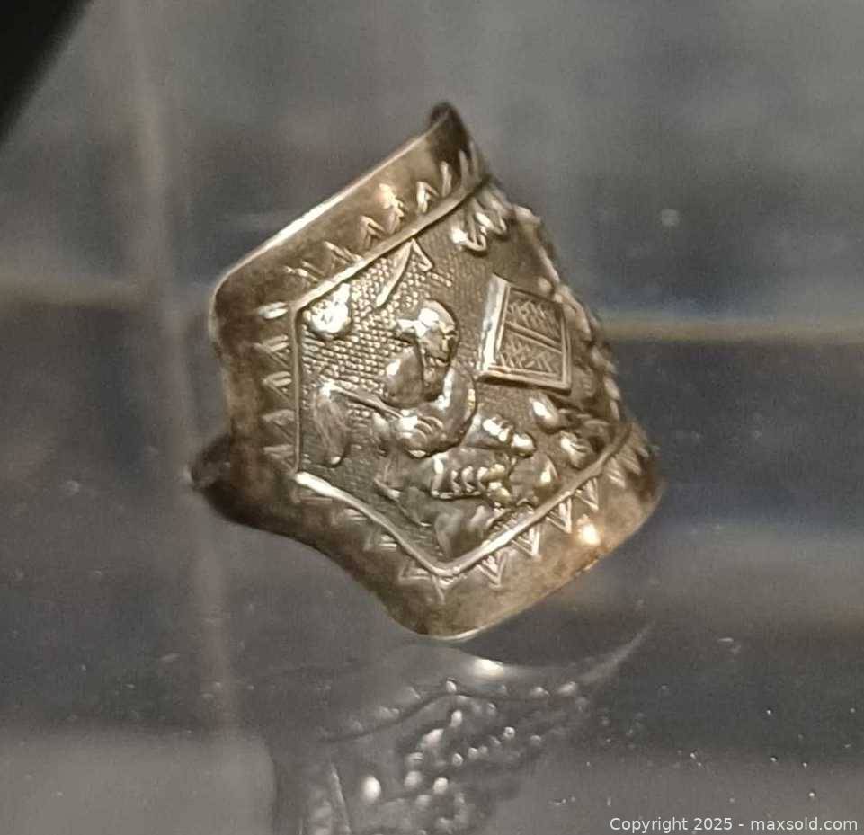 Antique Chinese Export Silver Ring | Maxsold