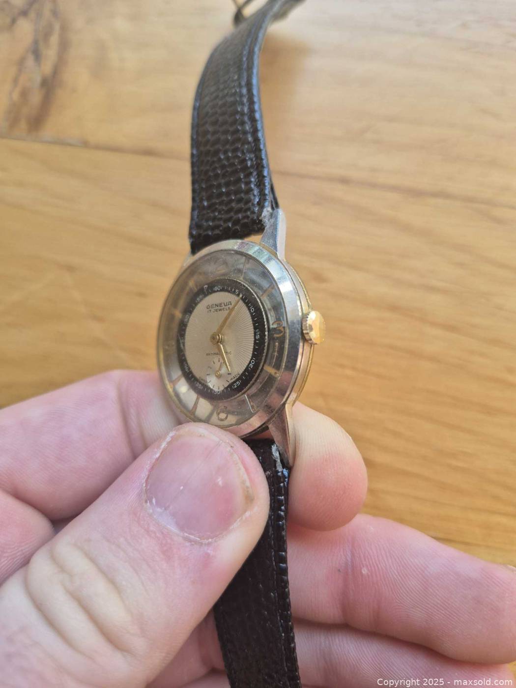 Geneva mechanical hand-wind watch | Maxsold