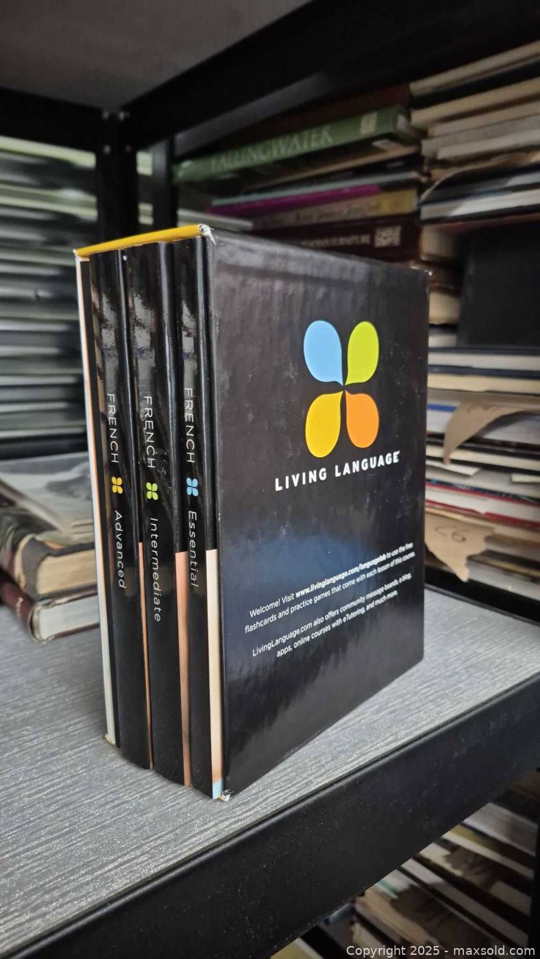 Living Language French 3-Book Set | Maxsold