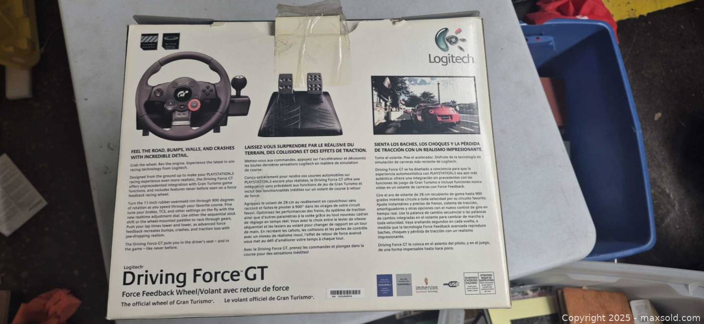 Logitech Driving Force GT racing wheel | Maxsold