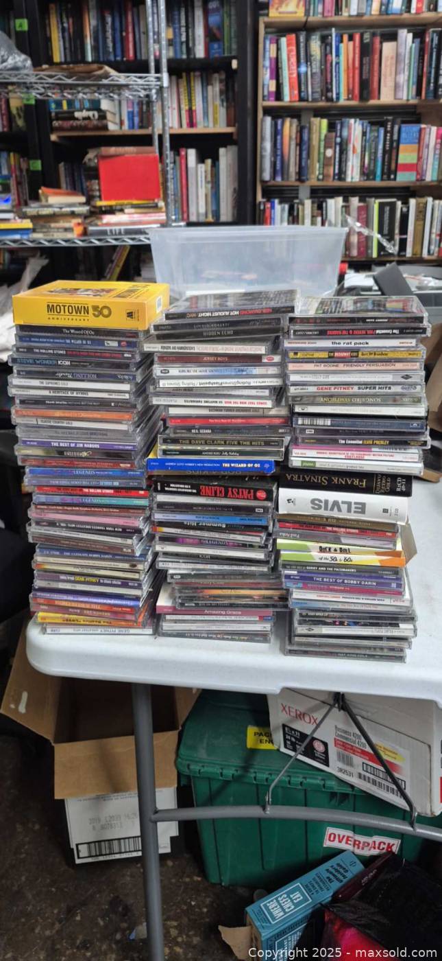 Assorted 120+ music CDs | Maxsold