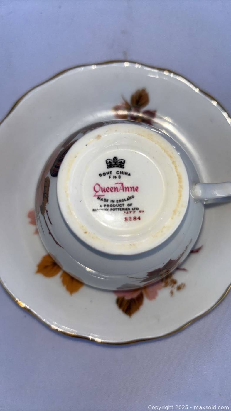 Four English Teacup and Saucer Sets | Maxsold
