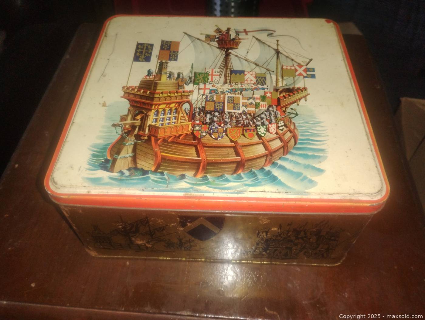 Vintage McVitie & Price Biscuit Tin 12" | Maxsold