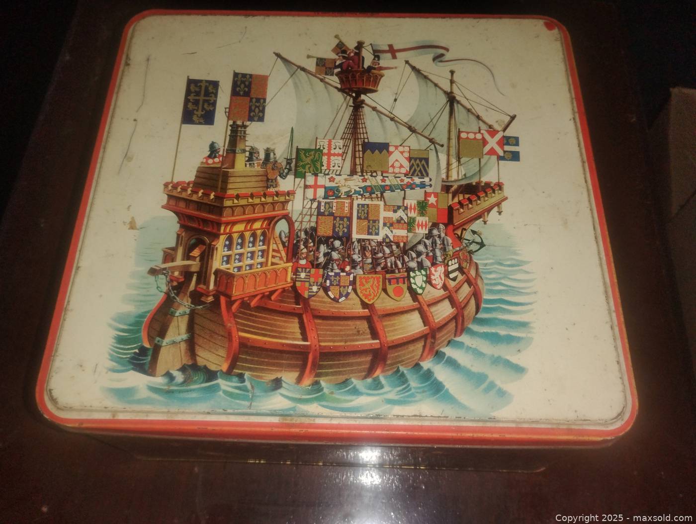 Vintage McVitie & Price Biscuit Tin 12" | Maxsold