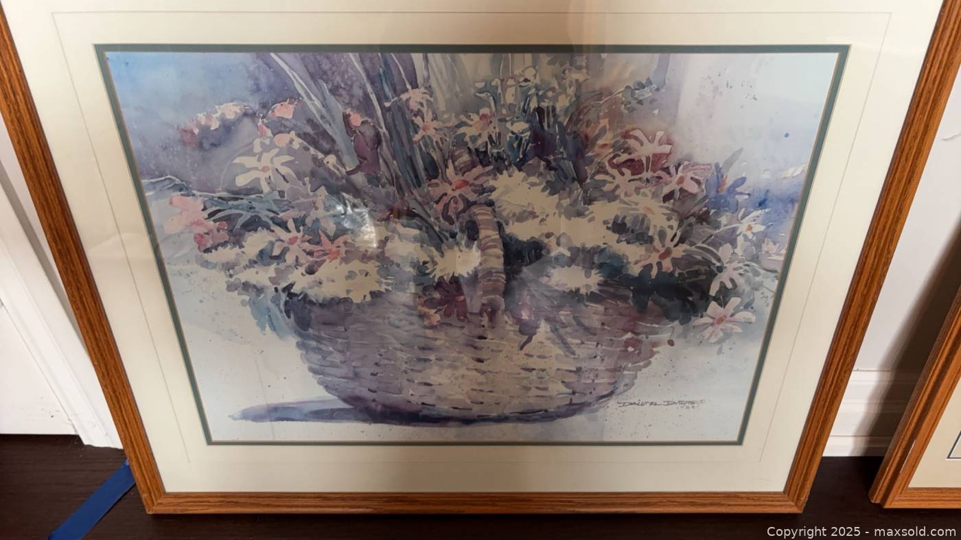 Signed David Barton And E.W. Redfield Framed Prints | Maxsold