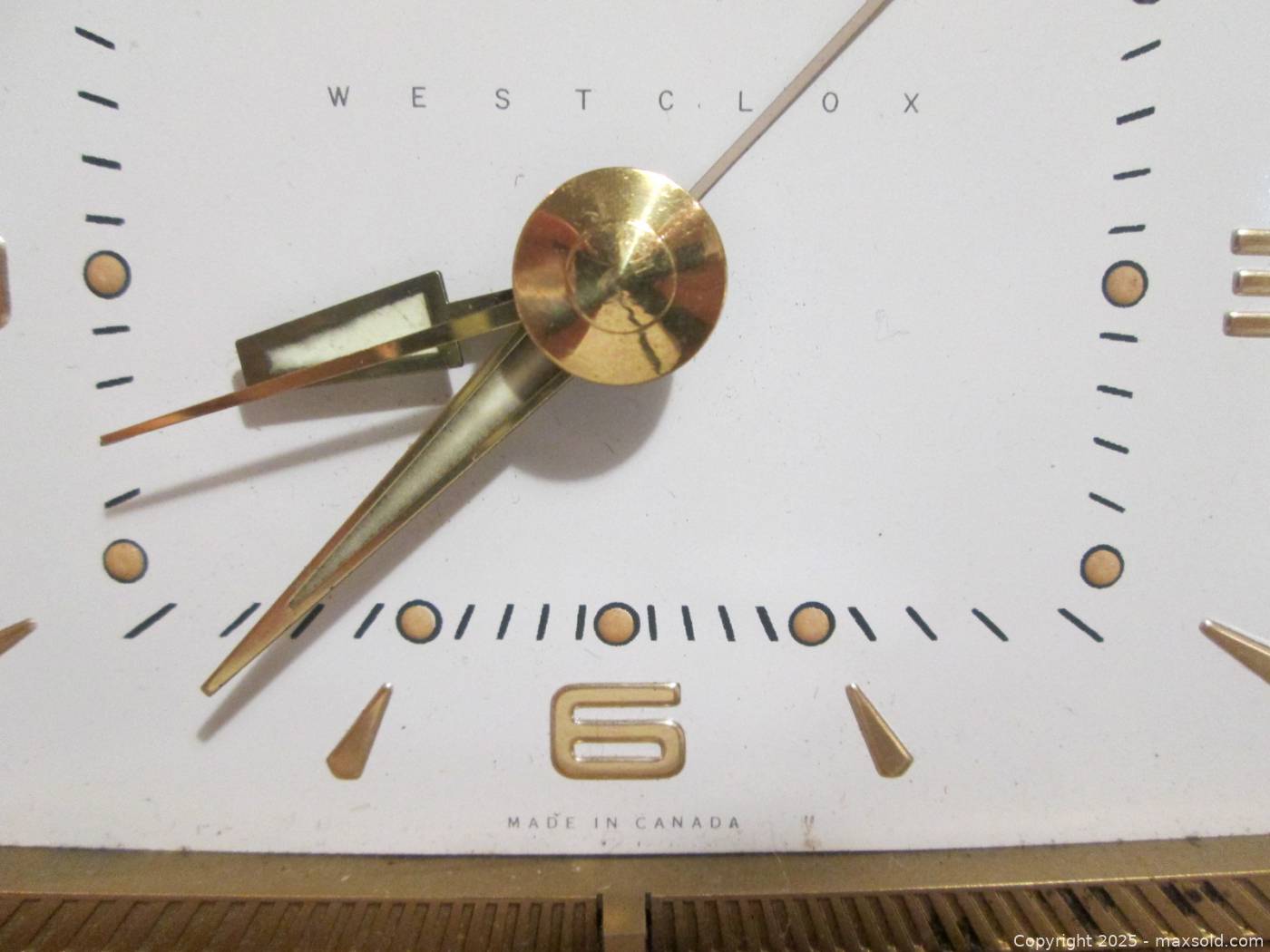 Westclox electric alarm desk clock | Maxsold