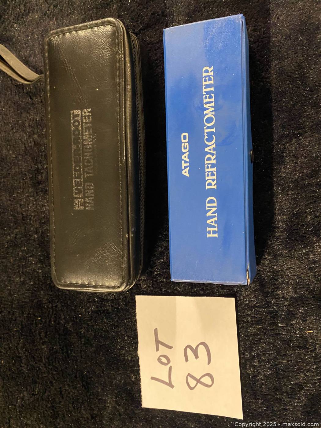 ATAGO N-10E Hand Refractometer & Veeder-Root Tachometer | Maxsold