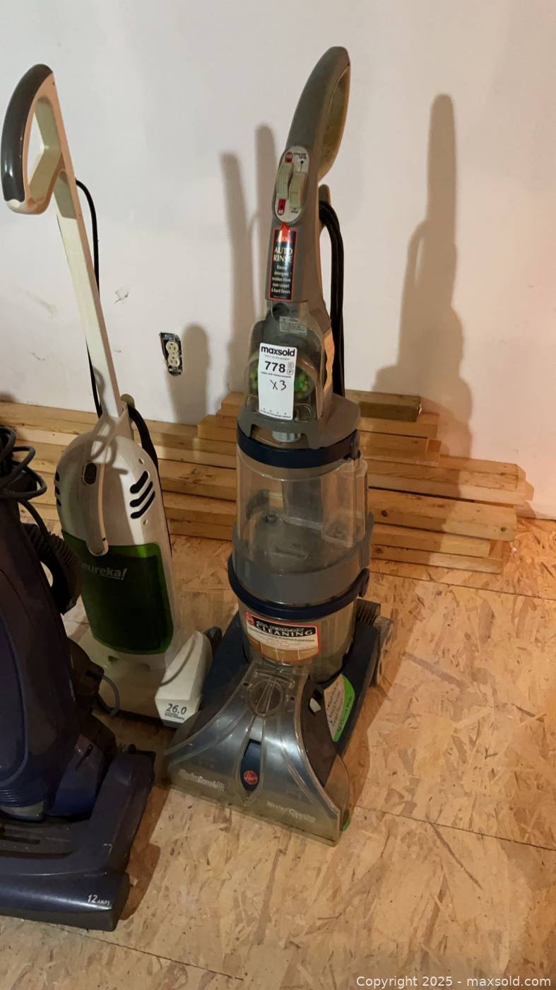 Kenmore, Eureka & Hoover corded floor cleaners, 3 | Maxsold