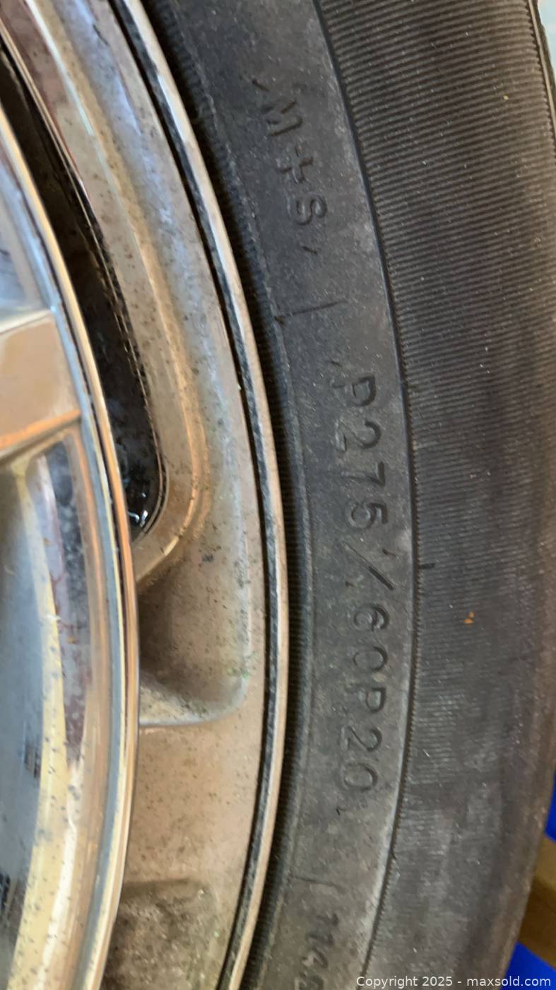 Goodyear P275/60R20 Tires And Wipers | Maxsold