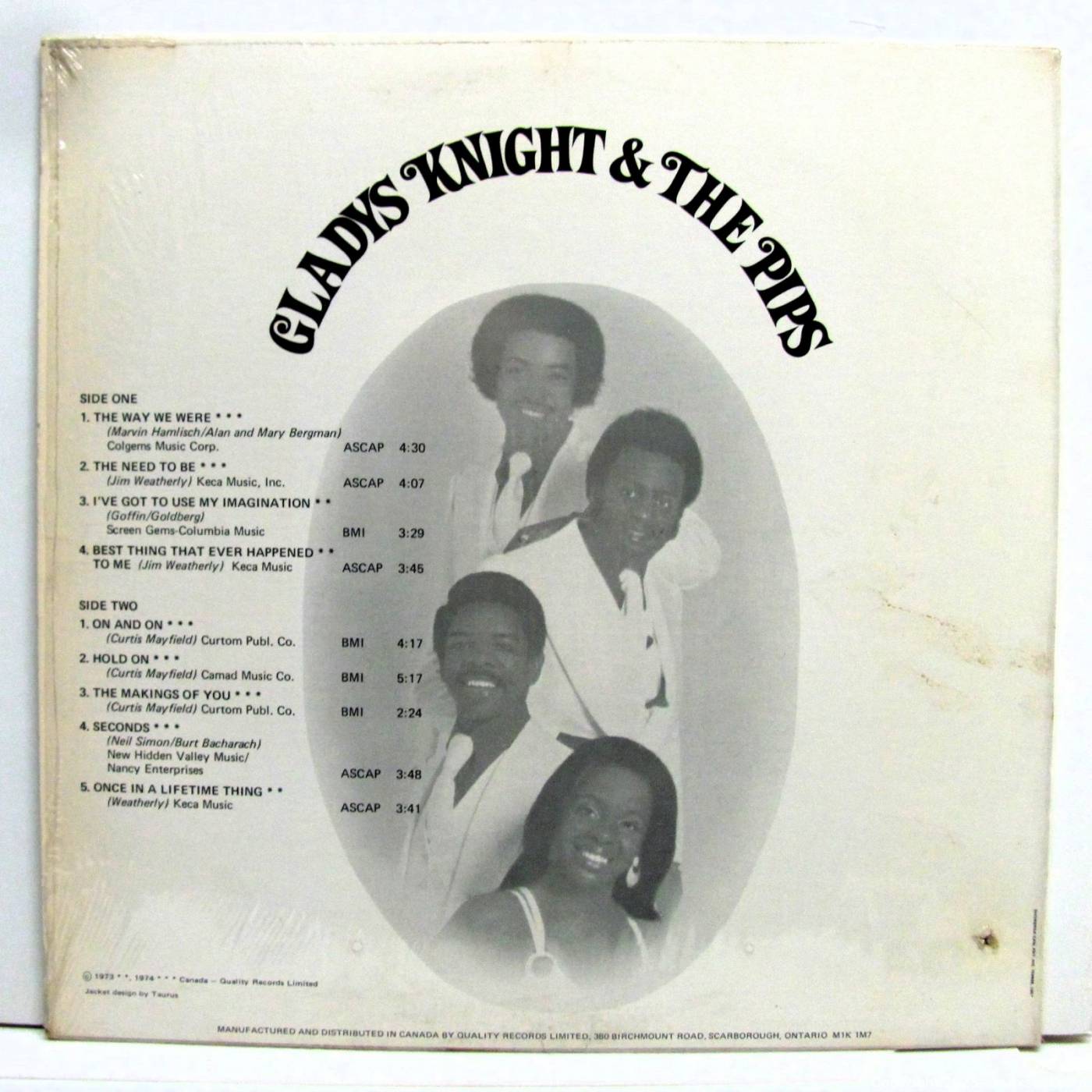 Gladys Knight & The Pips Presenting LP | Maxsold