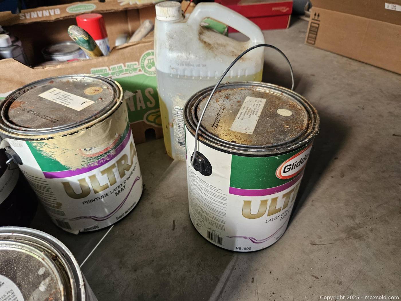 Mixed paint and spray paint lot | Maxsold
