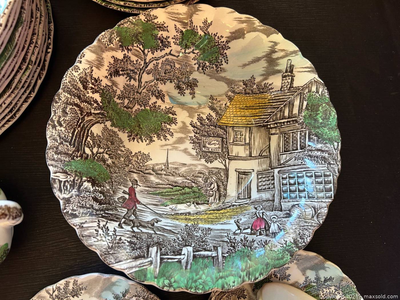 67-Piece Myott “The Hunter” Dinnerware Service for 12 | Maxsold