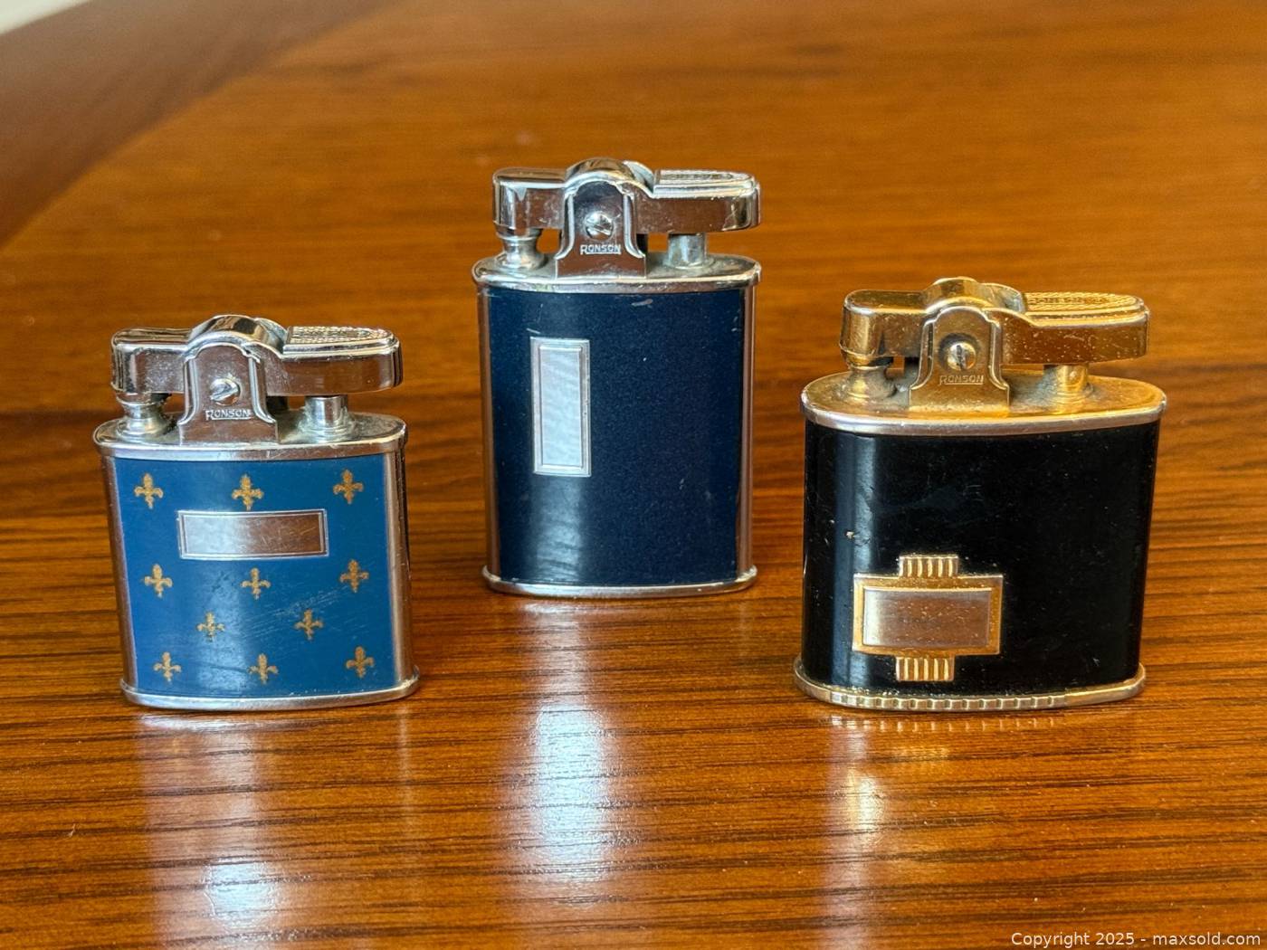 Vintage Ronson Banker, Princess, Triumph Lighters | Maxsold