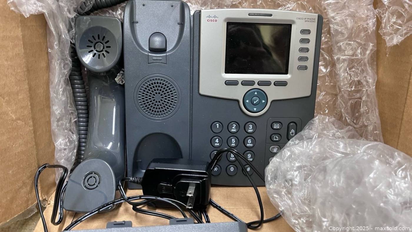 Polycom SoundPoint IP Phones & Cisco SPA Phone | Maxsold