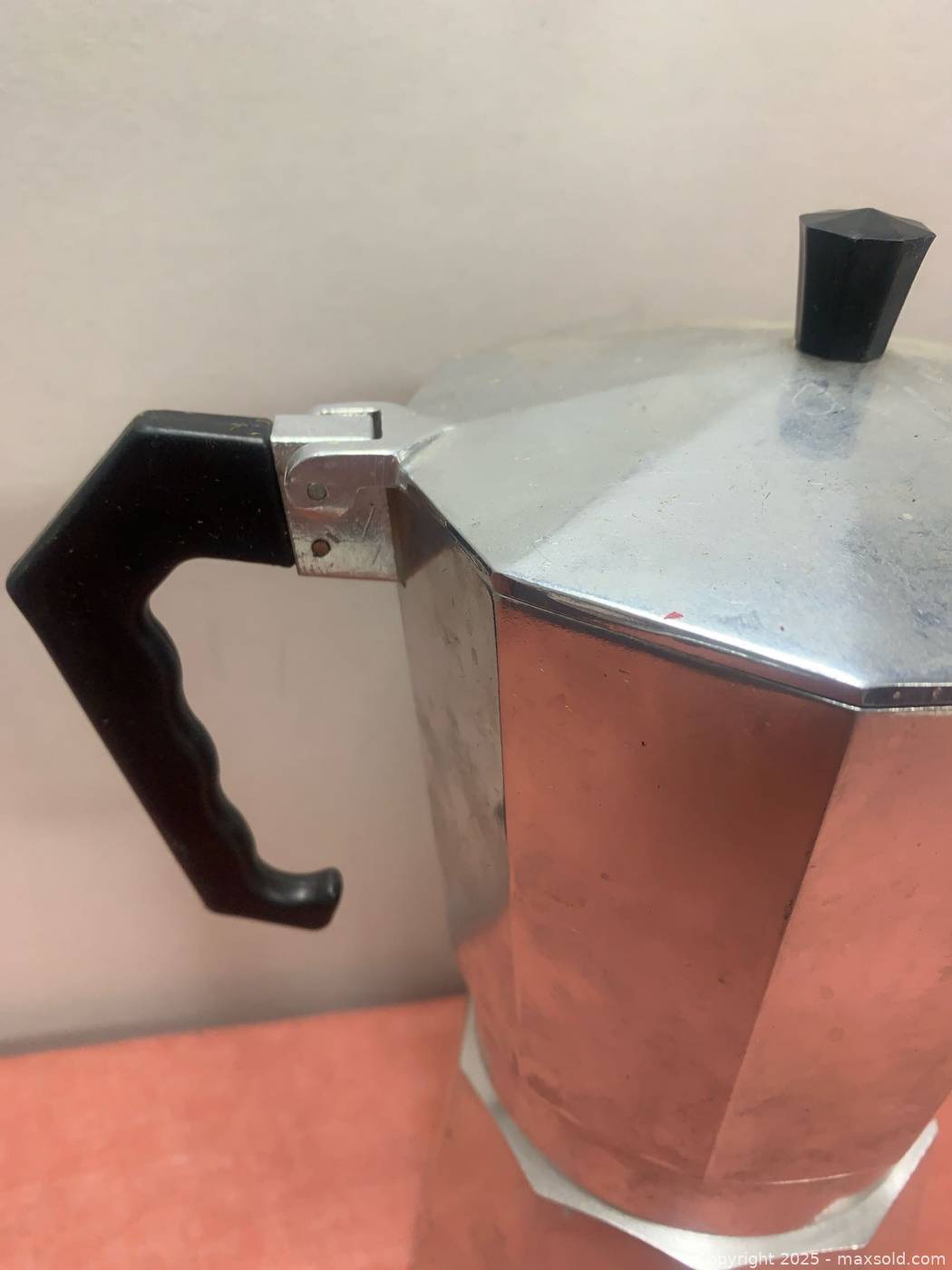 Large 11.5" Aluminum Stovetop Espresso Maker | Maxsold