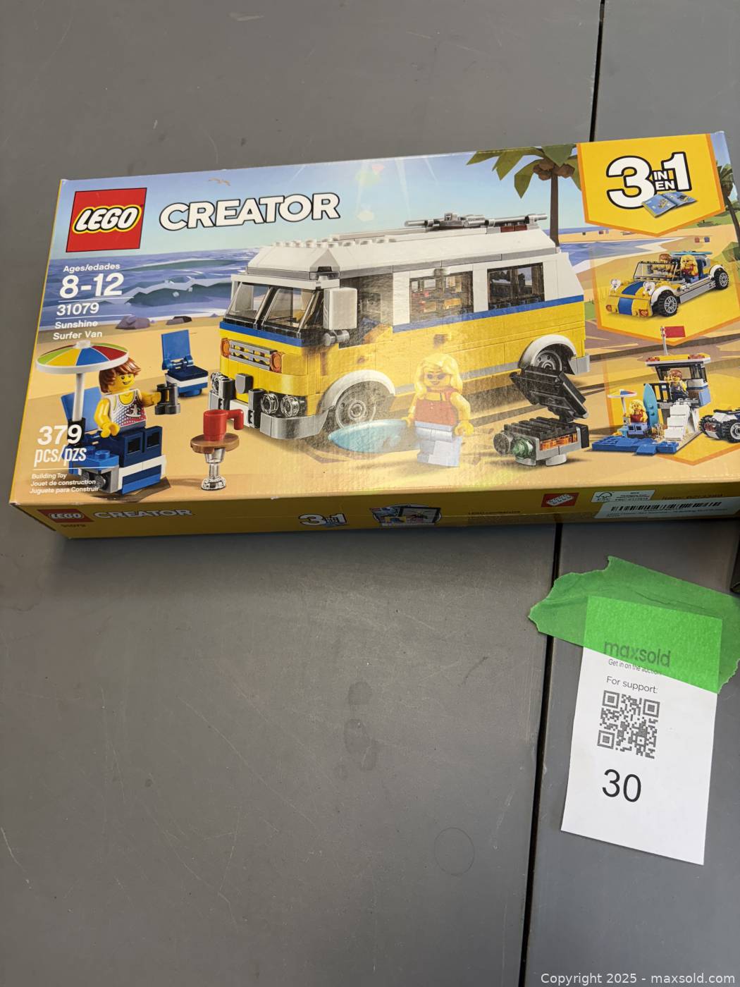 Lego Creator Sunshine Surfer Van & Minecraft Panda Nursery | Maxsold