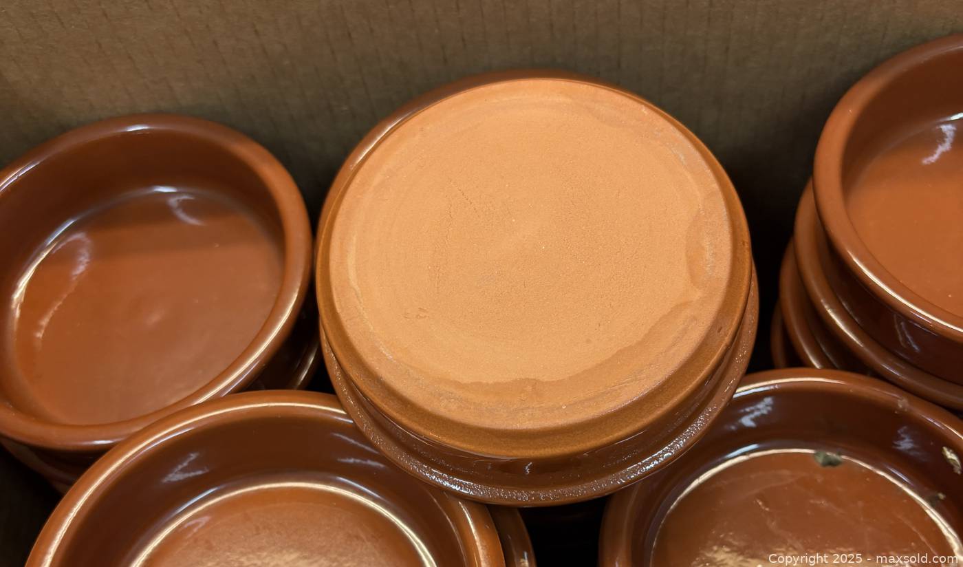 Terracotta 4.75" baking dishes, 40+ pcs | Maxsold