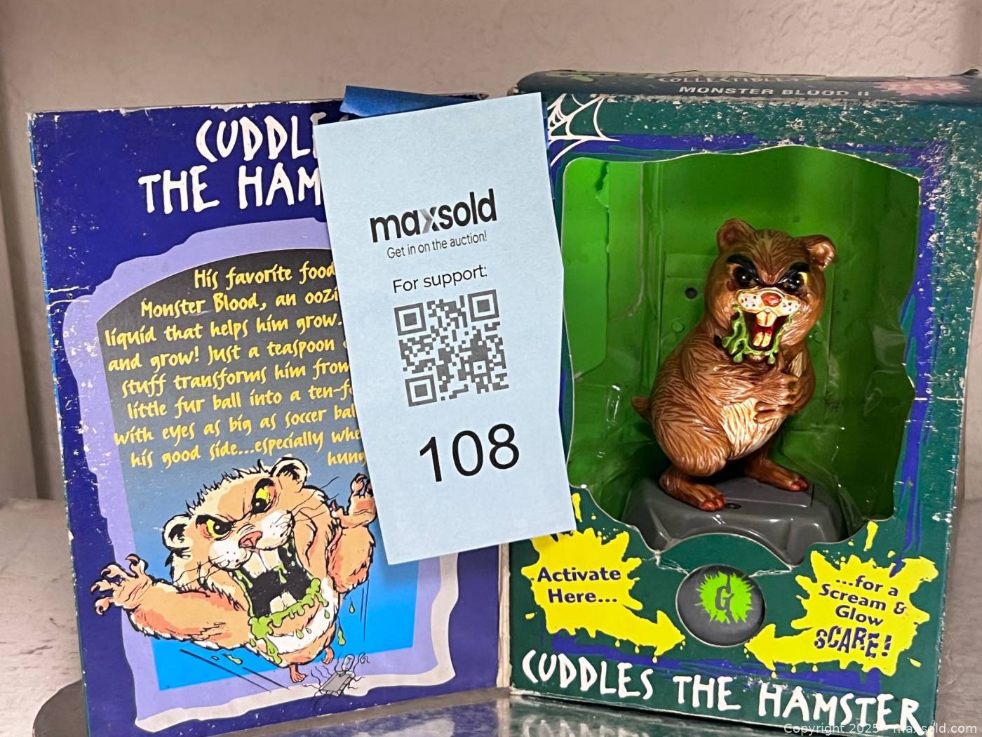 R.L. Stine Goosebumps Cuddles The Hamster NOS | Maxsold