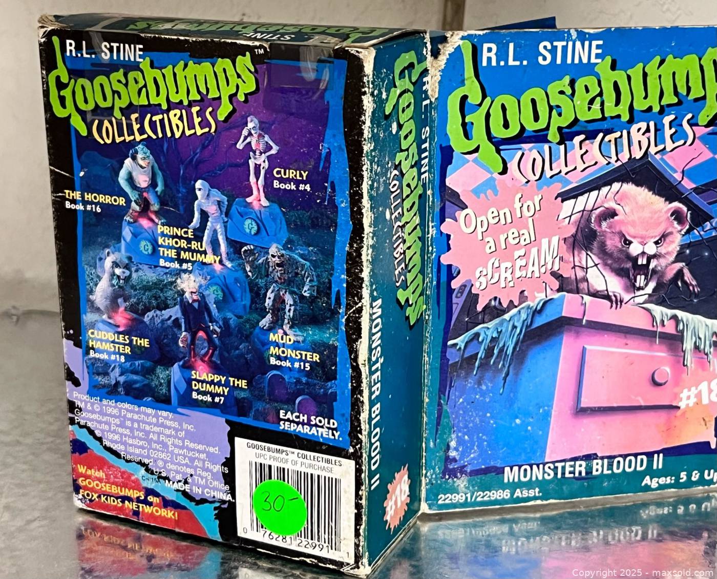 R.L. Stine Goosebumps Cuddles The Hamster NOS | Maxsold
