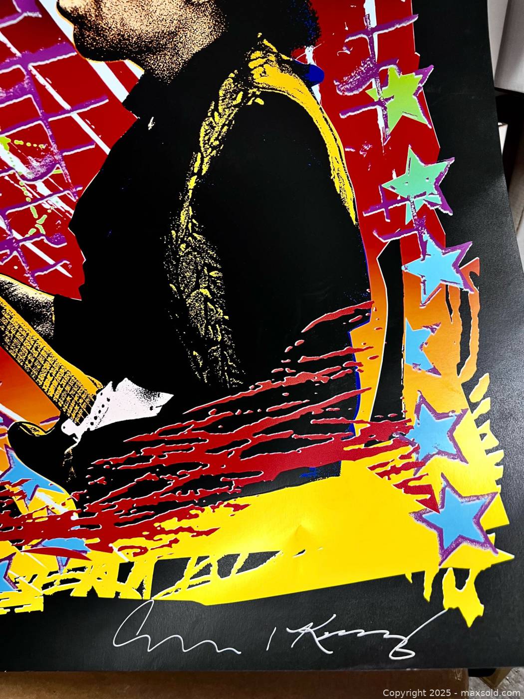 Signed Limited Edition Jimi Hendrix Poster | Maxsold