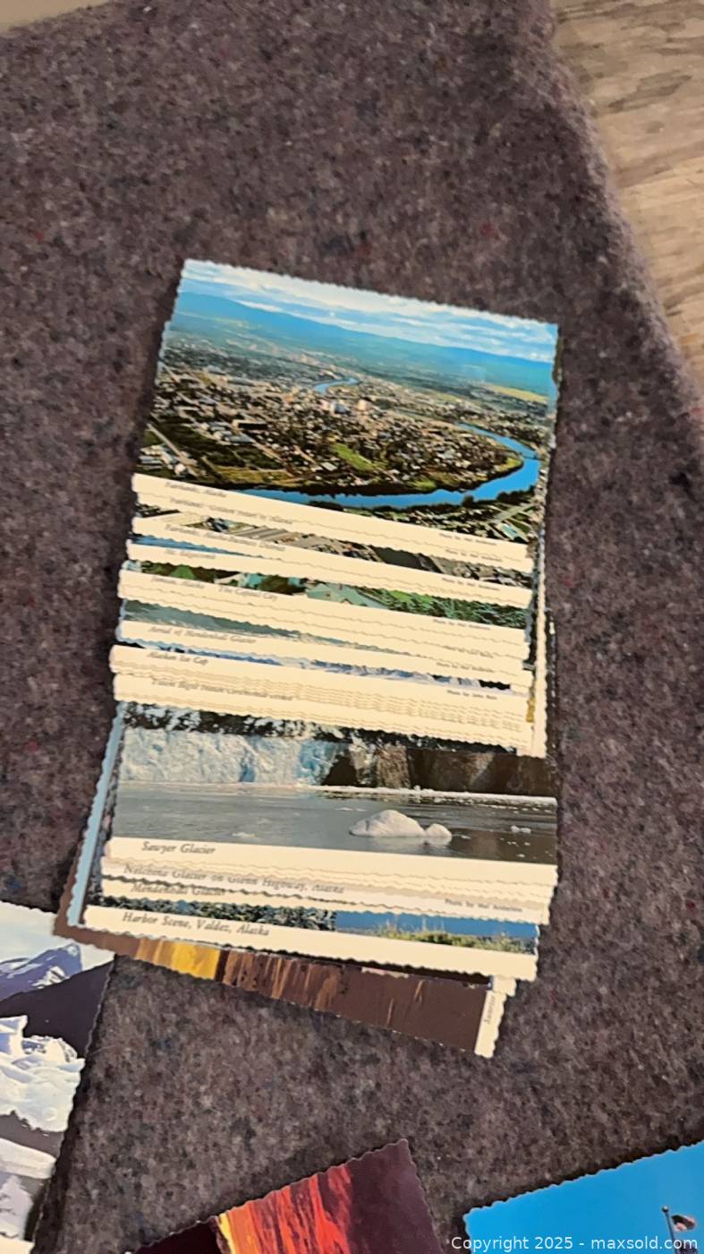 60 Alaska scenic postcards | Maxsold