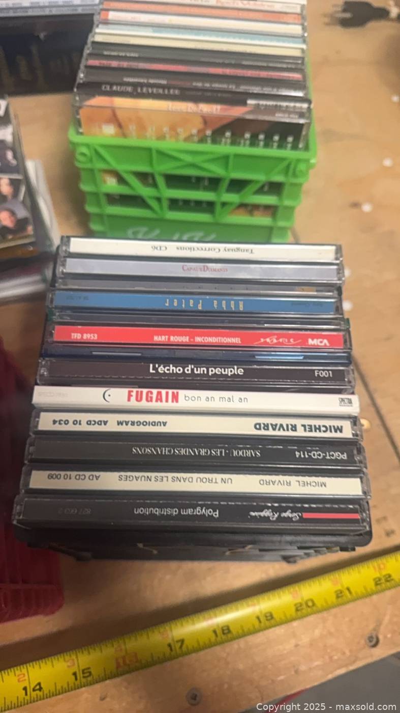 French music CD collection approx 150 discs | Maxsold