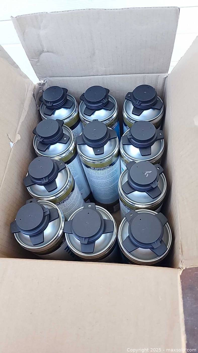 15 cans AD Foam Pro polyurethane spray foam | Maxsold