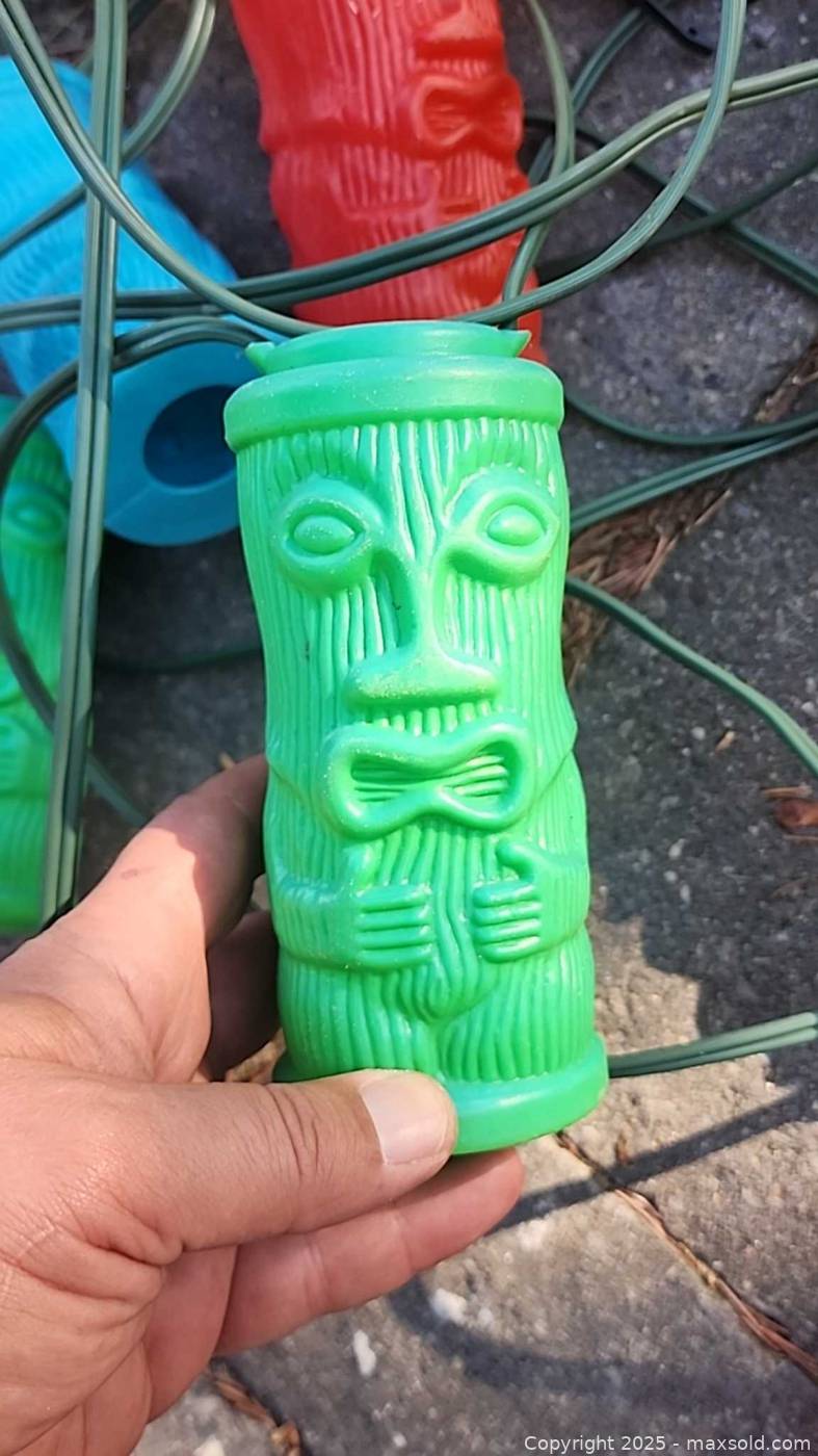 Retro Tiki Patio Lantern String Lights | Maxsold