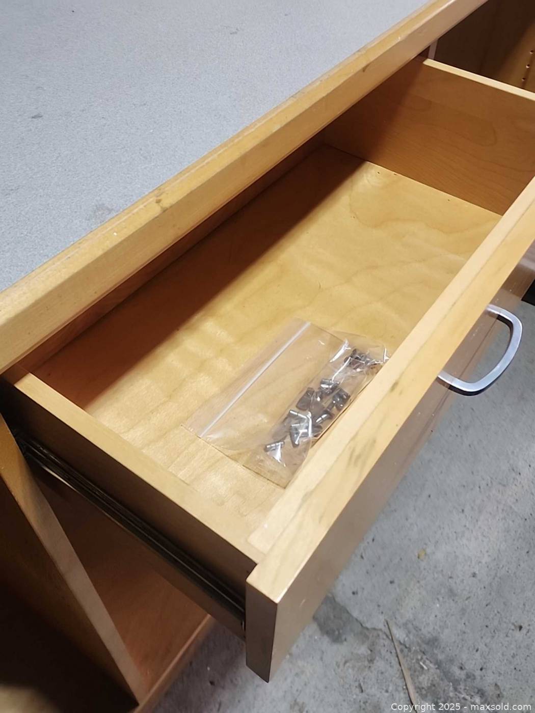 Work counter with drawer and shelves | Maxsold