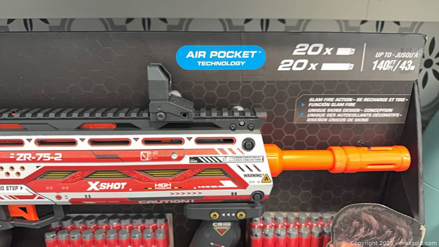 ZURU X-Shot Longshot foam dart blaster | Maxsold